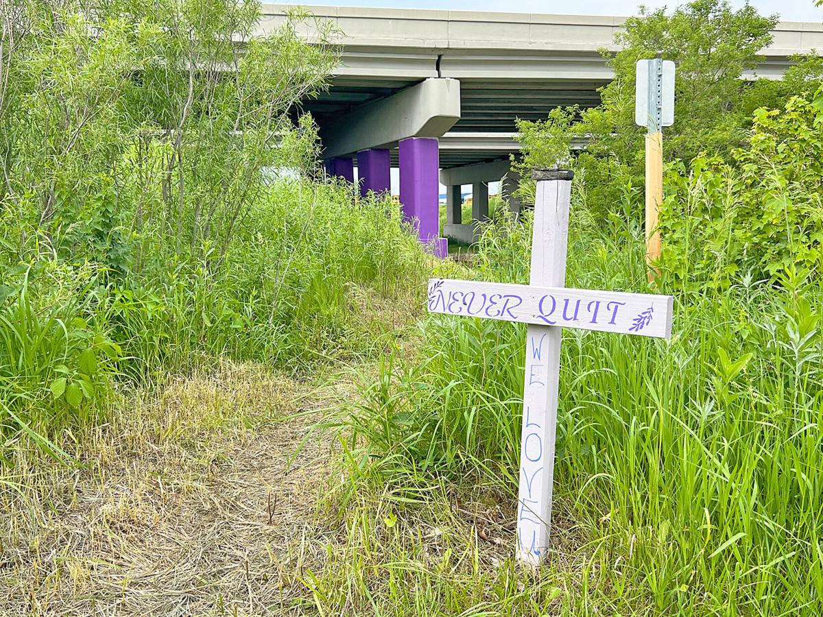 Family, friends of Sabrina Schnoor create memorial under overpass ...