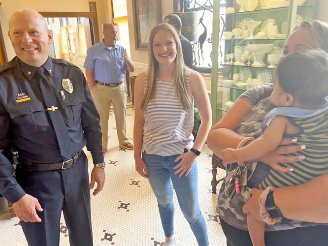 Community gathers to send off, celebrate Chief Hiller | News ...