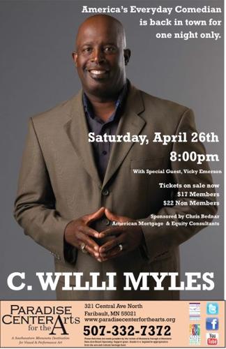 Faribault favorite C. Willi Myles returns to the Paradise Center for ...