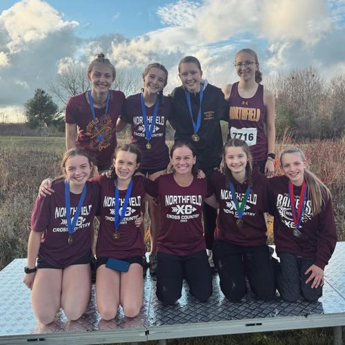 Northfield girls cross country team takes 1st in section, heads to ...