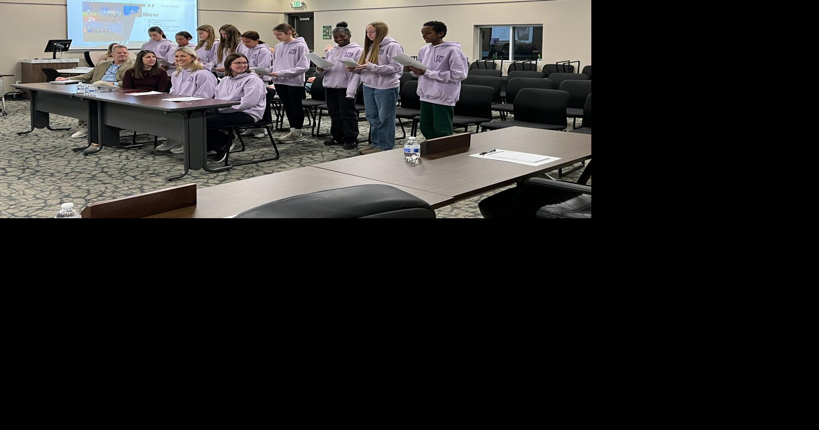 FMS staff showcase PGC program through activity at school-board meeting ...