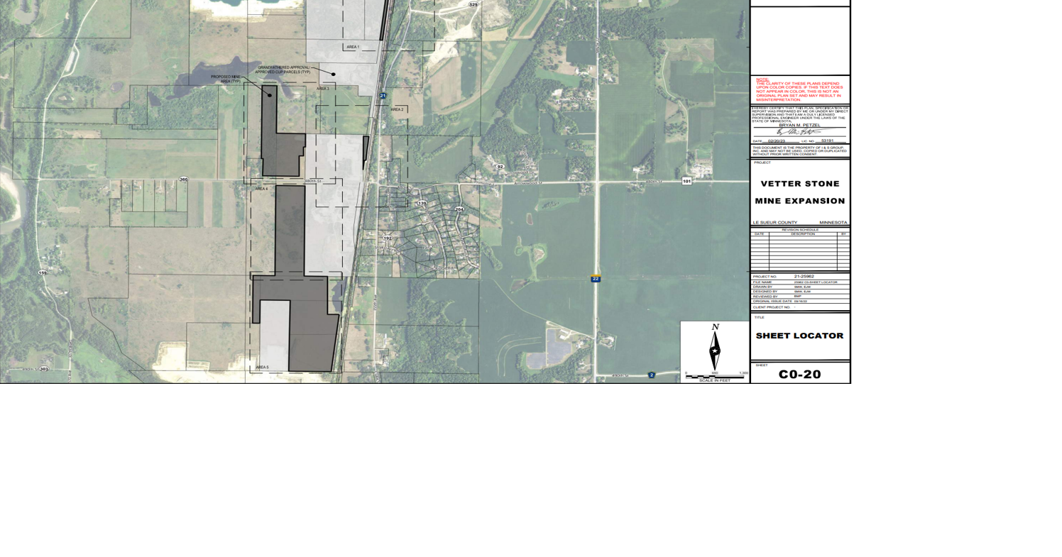Vetter Stone Company approved to mine in rural Kasota | News ...