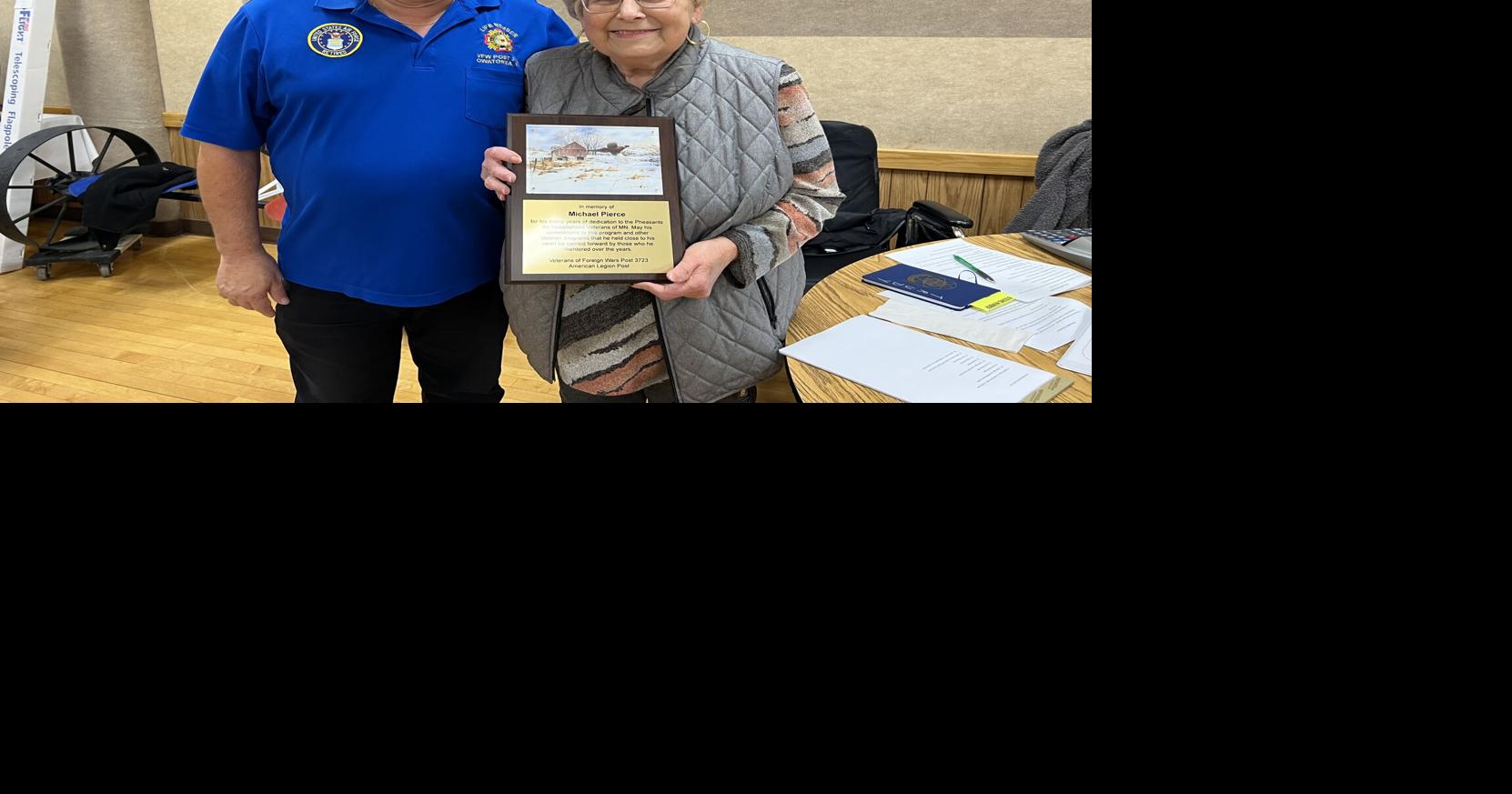 VFW posthumously honors Mike Pierce at auction fundraiser | Community ...