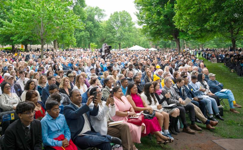 151st class of Carleton graduates in 75th commencement on Bald Spot ...
