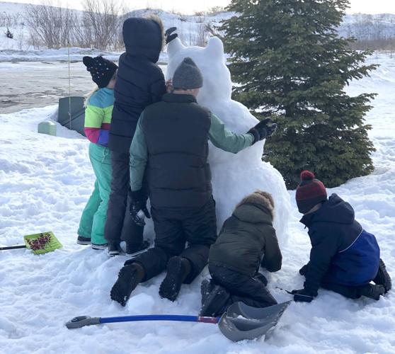 Life gave them snow, so the Rotters made a snow bear | News ...