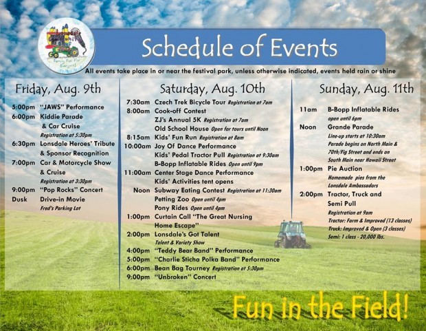 Lonsdale Community Days schedule shows some tweaks, many traditions ...