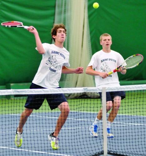 St. Peter boys tennis goes the distance again but falls in section ...