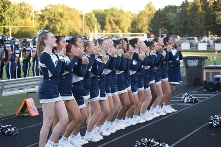 Saints cheer competes for 1st time, Claiming 3rd in Lakeville Invite ...