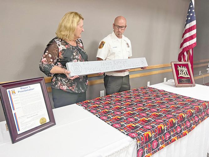 Karsten named Firefighter of the Year | News | southernminn.com