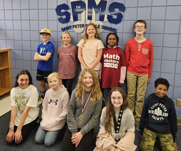 St. Peter Middle School Math Masters compete at Bethany event ...