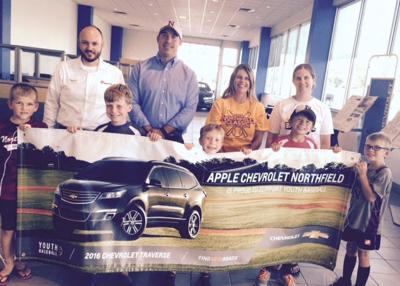 Apple Chevrolet donates to Northfield Youth Baseball Association ...