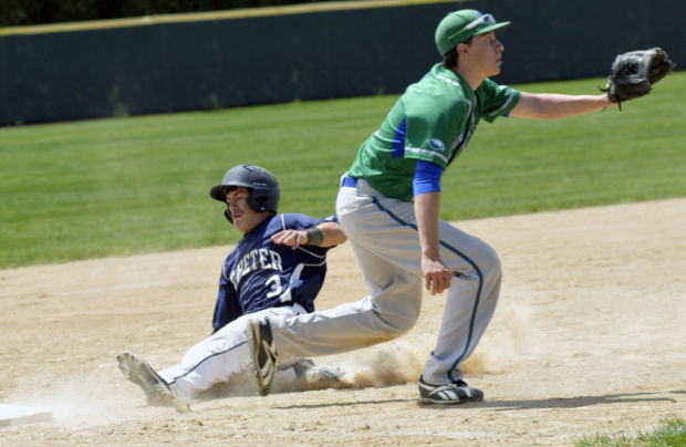 St. Peter baseball hitting heats up in 9-1 playoff win over Maple River ...