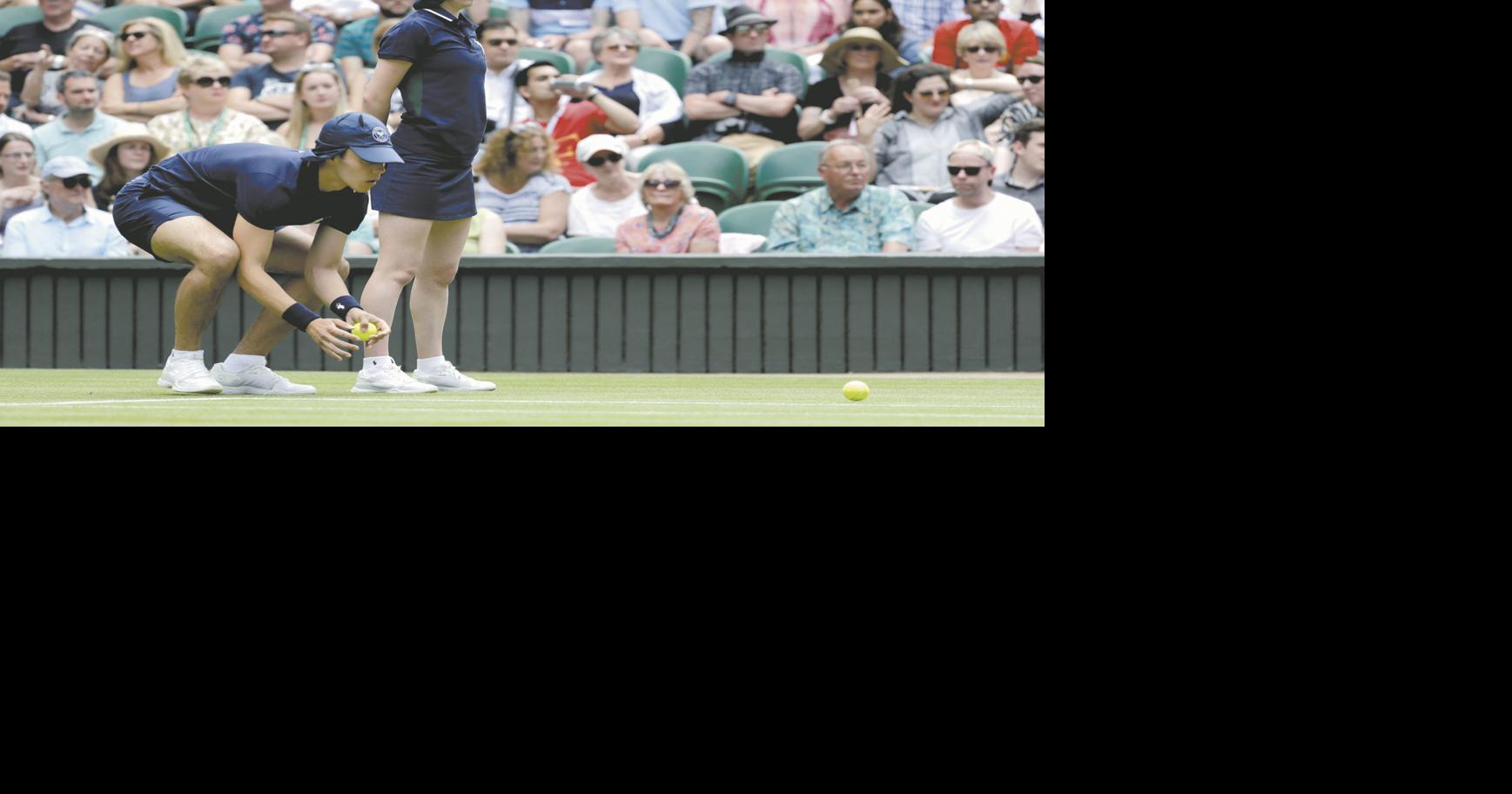 Ball boys and ball girls keep play flowing at Wimbledon ...