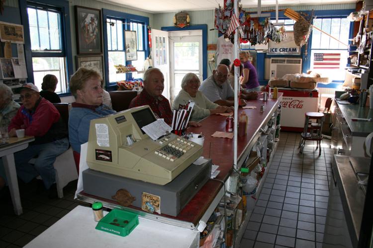 Revisiting The Dam Store in Rapidan, now demolished as the nearby river ...