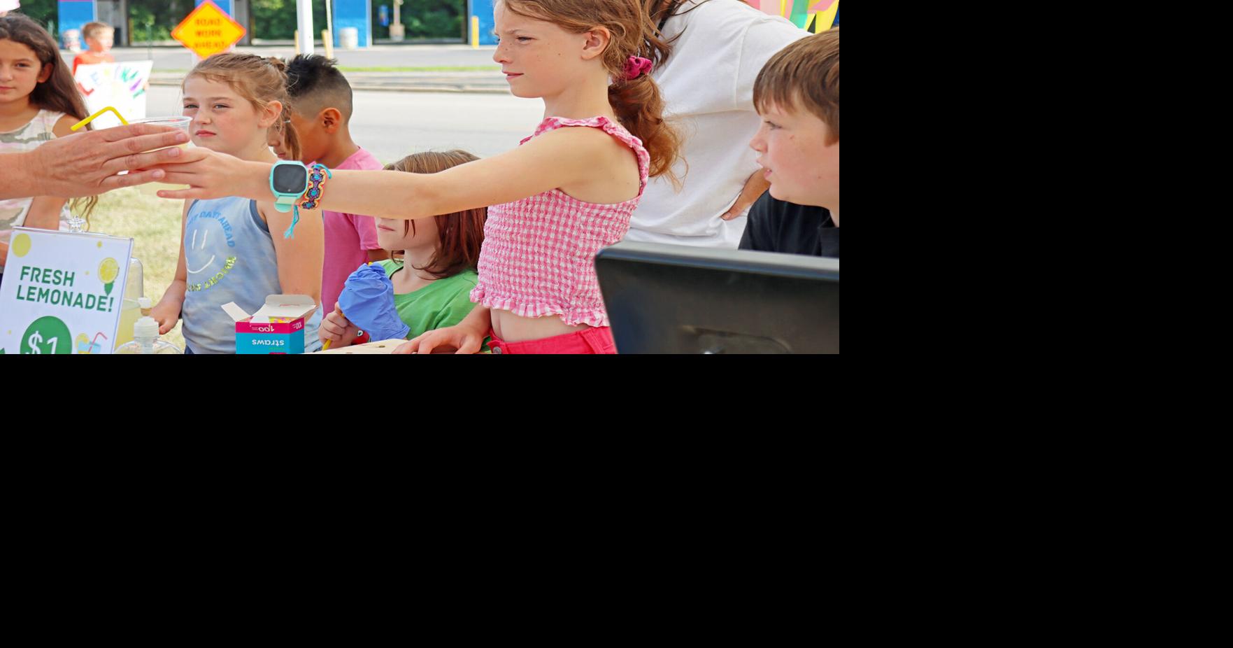 'Minds at Work' students run charity lemonade stand to benefit ...