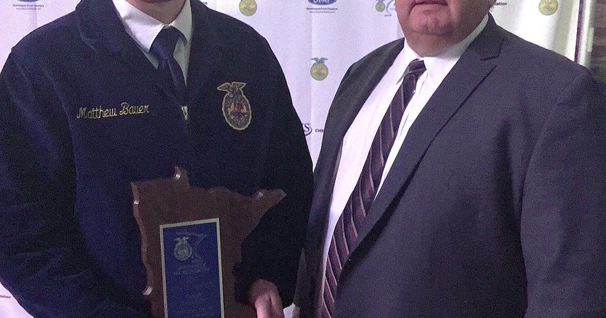 Matthew Bauer recognized for ag business | News | southernminn.com