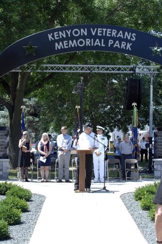 Service Sacrifice And Honor Kenyon Dedicates Veterans Memorial Park