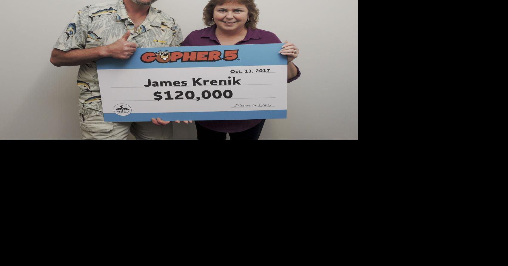 Montgomery man wins $120,000 Gopher 5 jackpot | News | southernminn.com