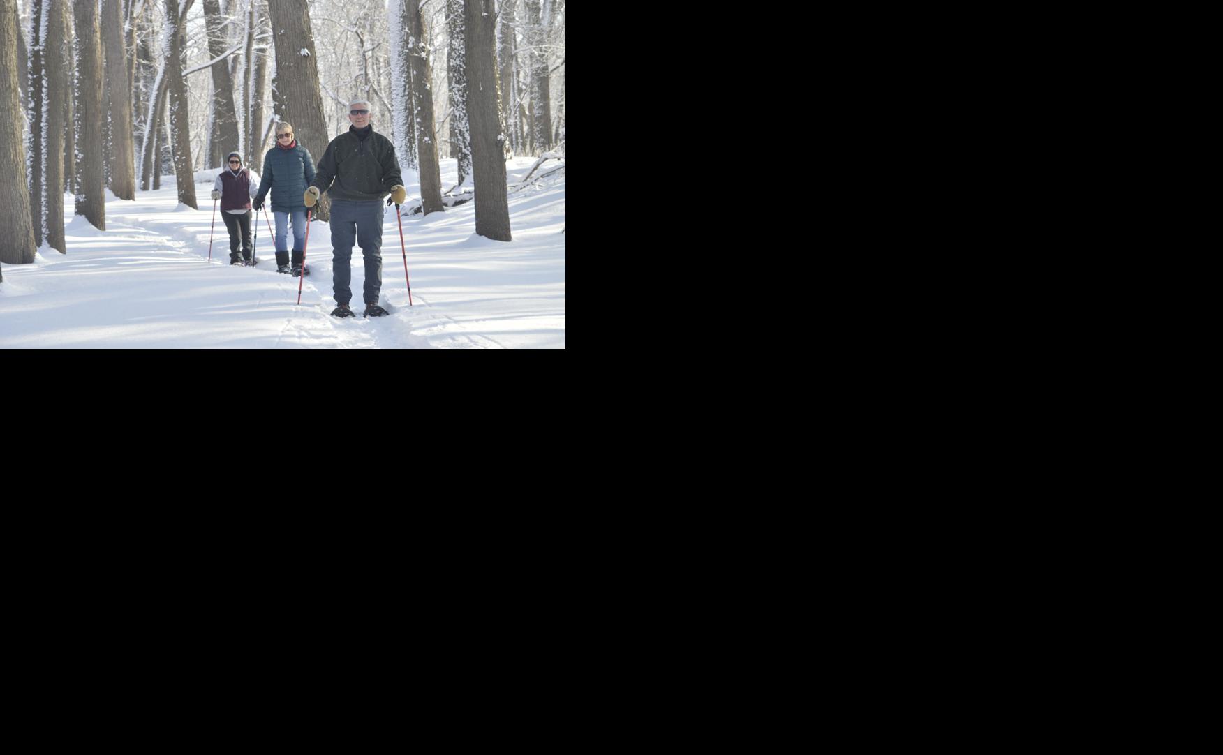 Snowshoe trail debuts at River Park | News | southernminn.com