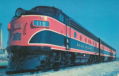 TODD HALE: Waitin' at trackside for the Royal American Fair trains ...