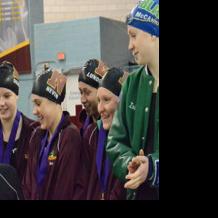 DuPay wins third straight diving title as Northfield leaves its mark at ...