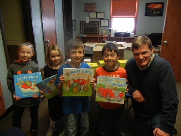 Priebe Financial in Waseca donates books to local schools | Waseca ...