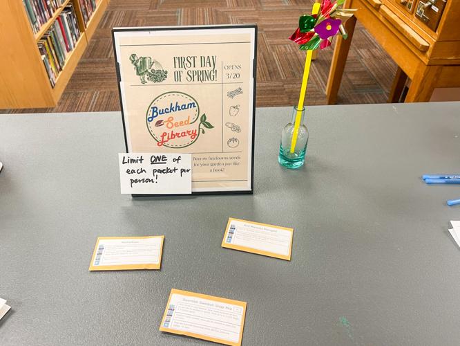 Buckham Seed Library kicks off spring season | News | southernminn.com