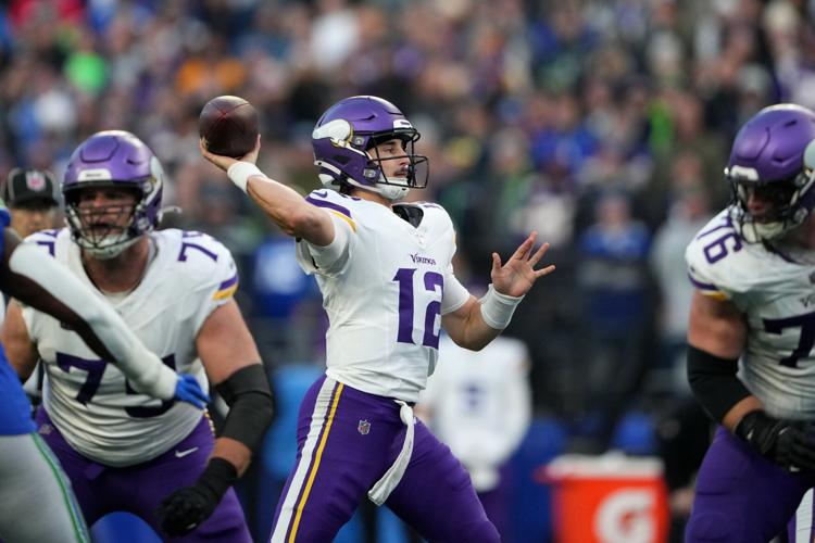 Undrafted rookie Max Brosmer overwhelmed by Seahawks as Vikings ...