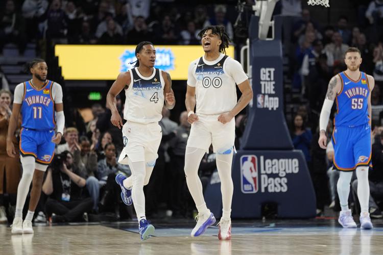 Timberwolves use timely performances from rookies Shannon and ...