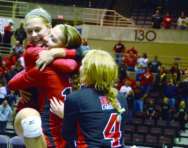 BACK TO STATE: Faribault Bethlehem Academy volleyball beats Fillmore ...