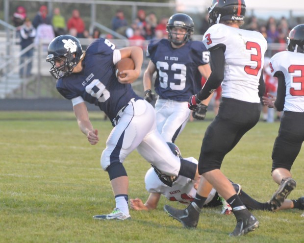 St. Peter football team blanks St. James 41-0 | Sports | southernminn.com