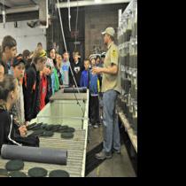 Students from Cleveland tour Waterville fish hatchery | News ...