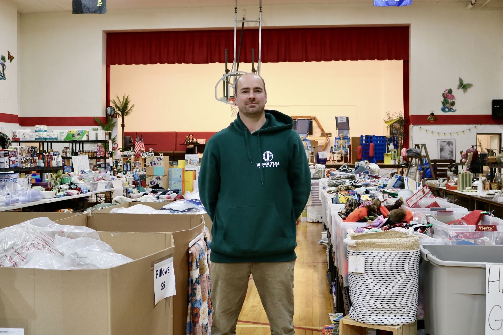 Urban Flea Market opens doors in former DMCS building after long ...