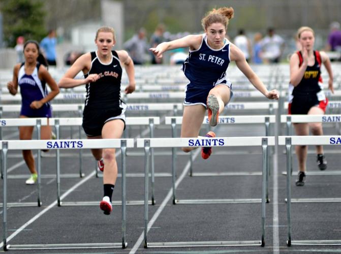 Hurdlers lead the pack for St. Peter track teams | Sports ...