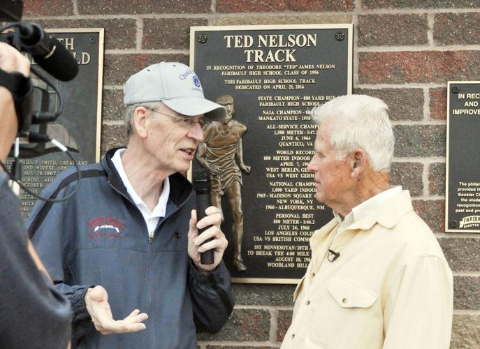 Ted Nelson enjoys track dedication ceremony among friends, family ...