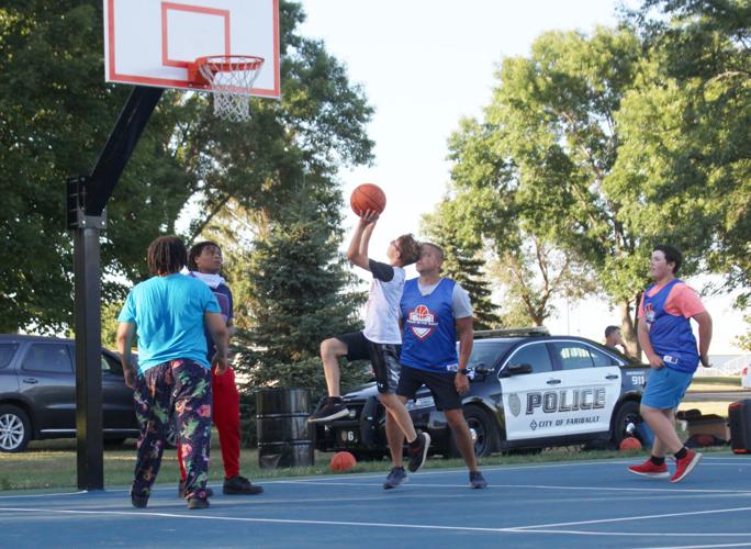 PHOTOS: FPD, youth meet for Ballin' in the 'Bault | | southernminn.com
