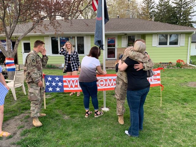 Local military father and son return from Africa deployment | News ...