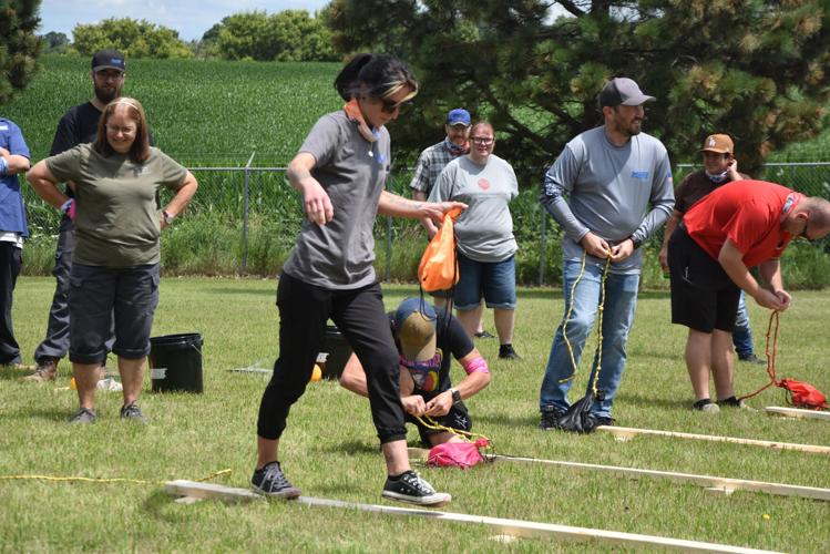 Winco Inc. celebrates staff with outdoor Survivor-style games ...