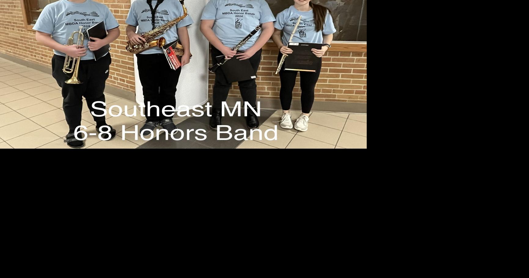 Kenyon-Wanamingo students selected for Honors Band | Community ...