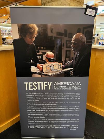 Testify: Americana from Slavery to Today, traveling mini-exhibit coming ...