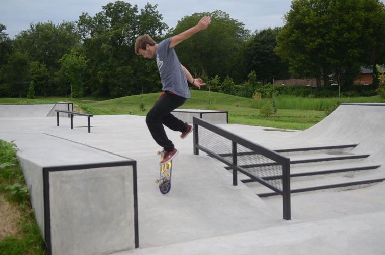 Now open: Northfield Skateboard Park draws area skateboarders on ...