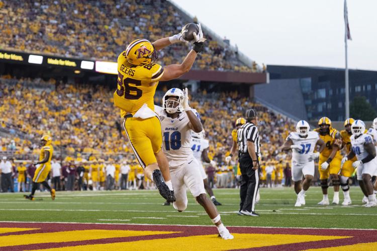 Minnesota beats Buffalo 23-10 in opener as Drake Lindsey passes for 290 ...