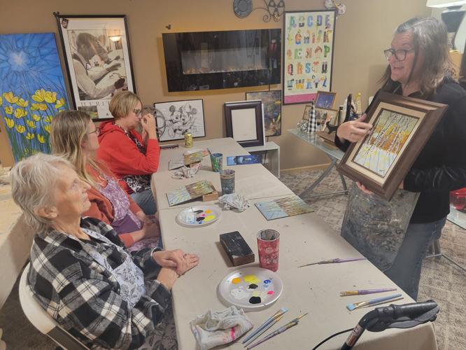 Le Sueur mural artist leads local painting classes | News ...