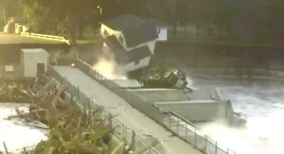 Home near Rapidan Dam swept into Blue Earth River | News | southernminn.com