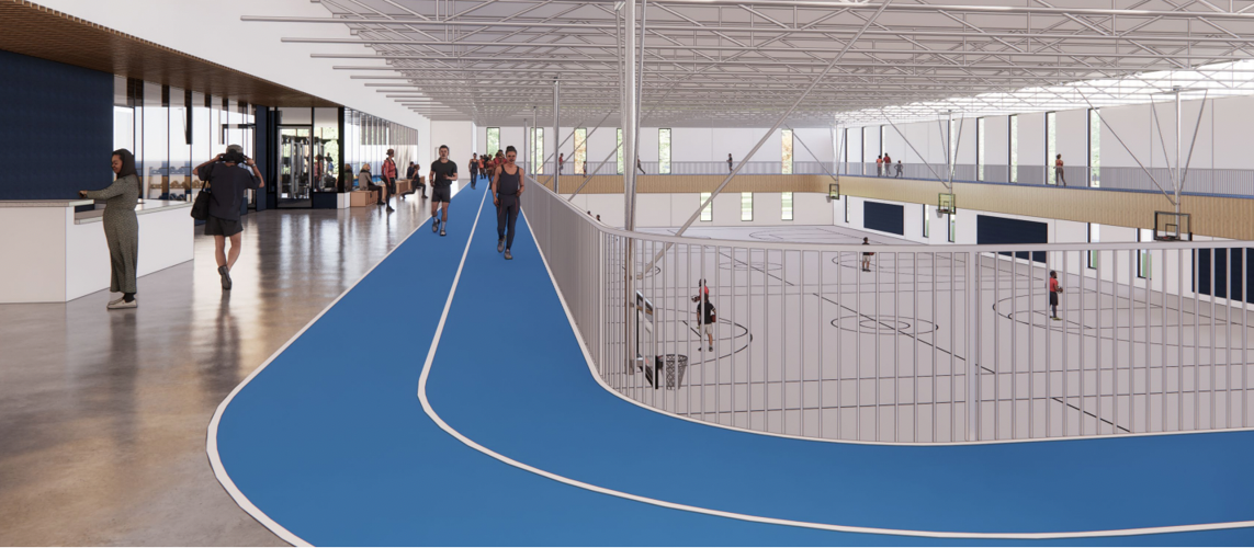 New community center next to aquatics center would cost over $70M ...