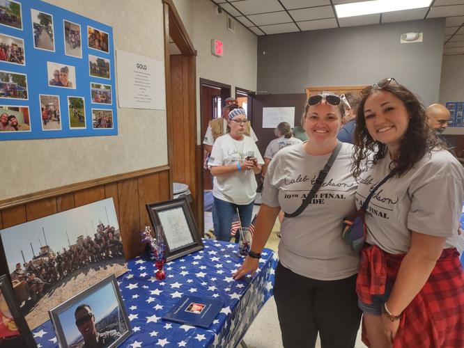Family, friends, Marine brothers tearfully remember Caleb Erickson at ...