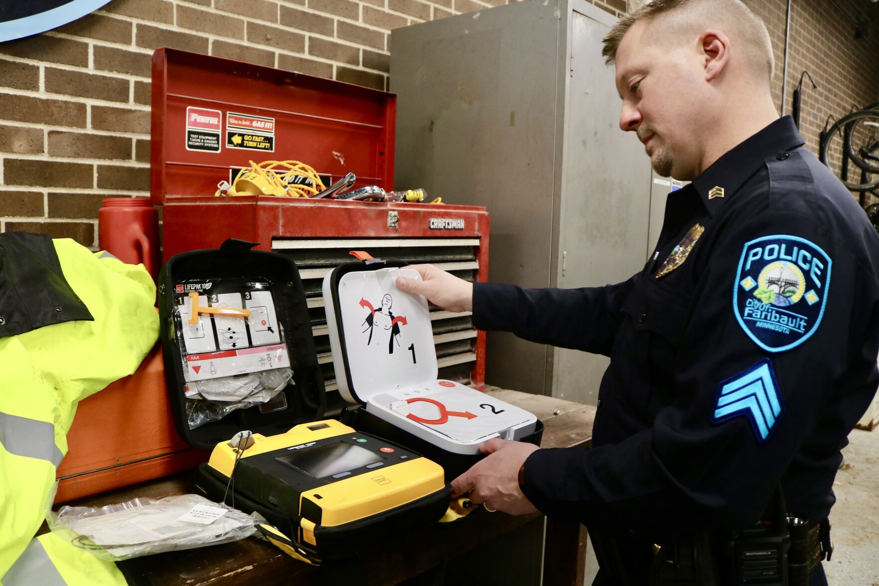New police AED program helped save life of Faribault man | News ...