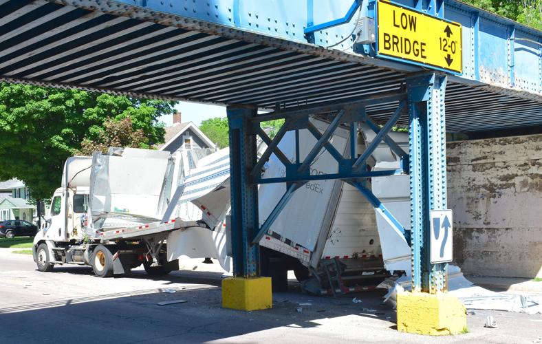 Another truck strikes the trestle | News | southernminn.com