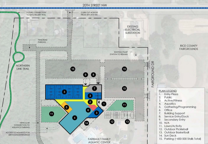 New community center next to aquatics center would cost over $70M ...