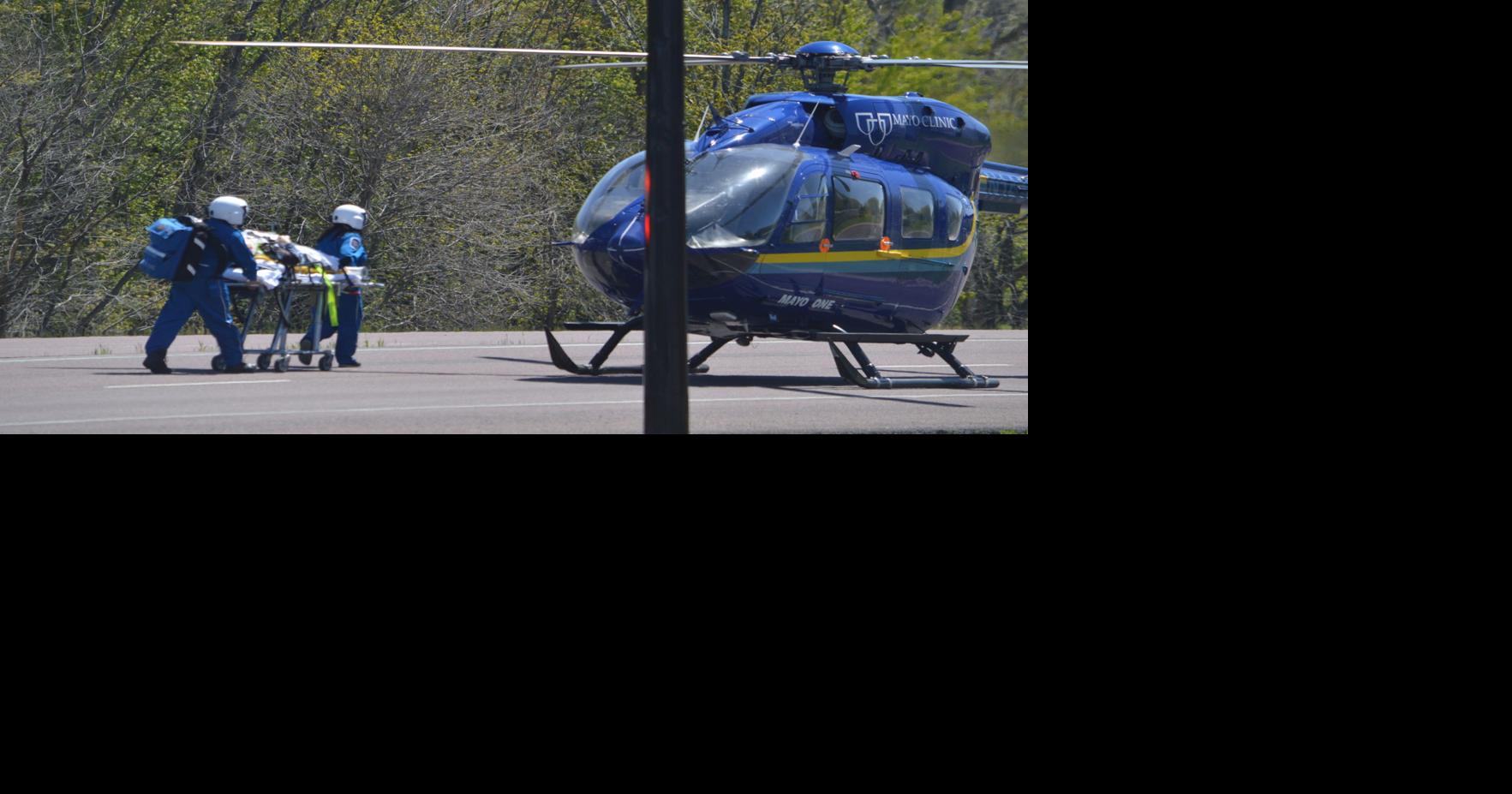 Victim evacuated by helicopter after broadside crash on 169 | News ...